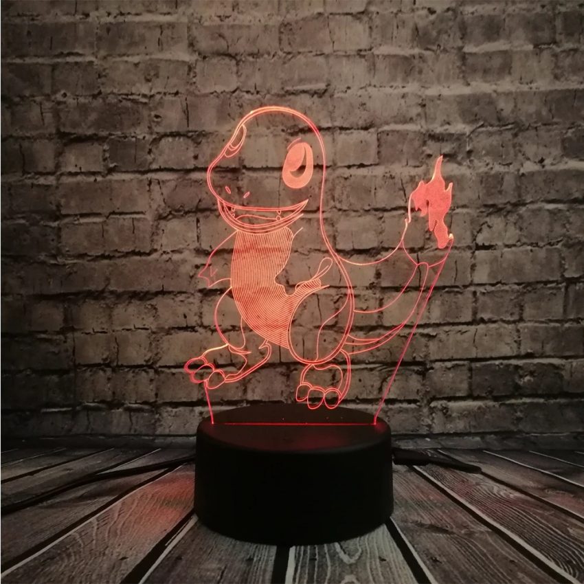 Charmander Colour Changing 3D Light – ZNAnime.com