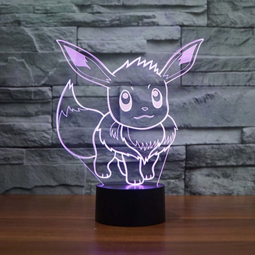 Eevee Colour Changing 3D Light – ZNAnime.com