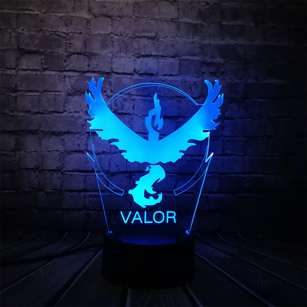 Pokemon-Go-Action-Figure-3D-RGB-Lamp-Pikachu-Eevee-Turtle-Bird-Fire ...